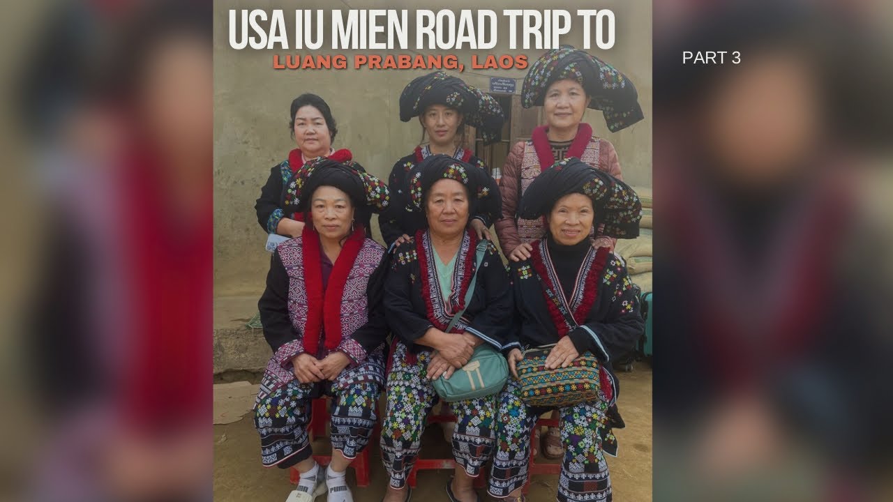 US Iu Mien Visit Laos 🇱🇦 | Part 3: Mekong River Dinner Cruise & Folk ...