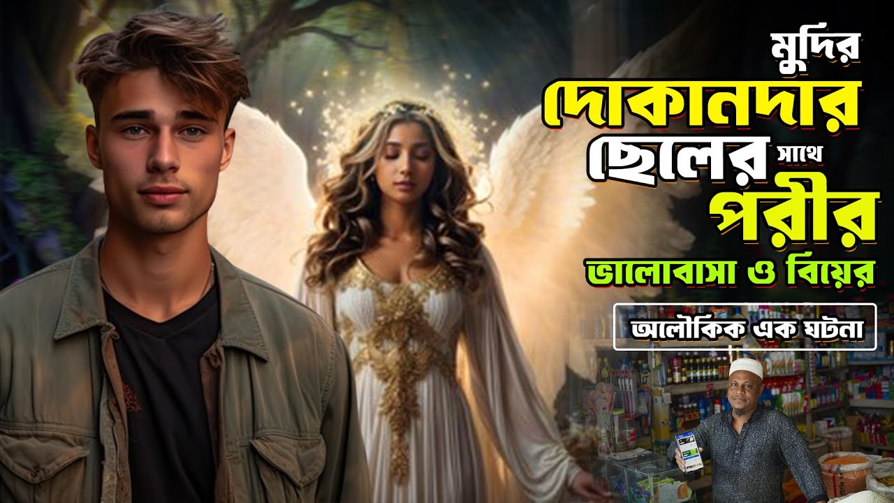 মুদির দোকানদার ও পরীর প্রেম ও বিয়ের ঘটনা | Human & Jinn Love Story ...