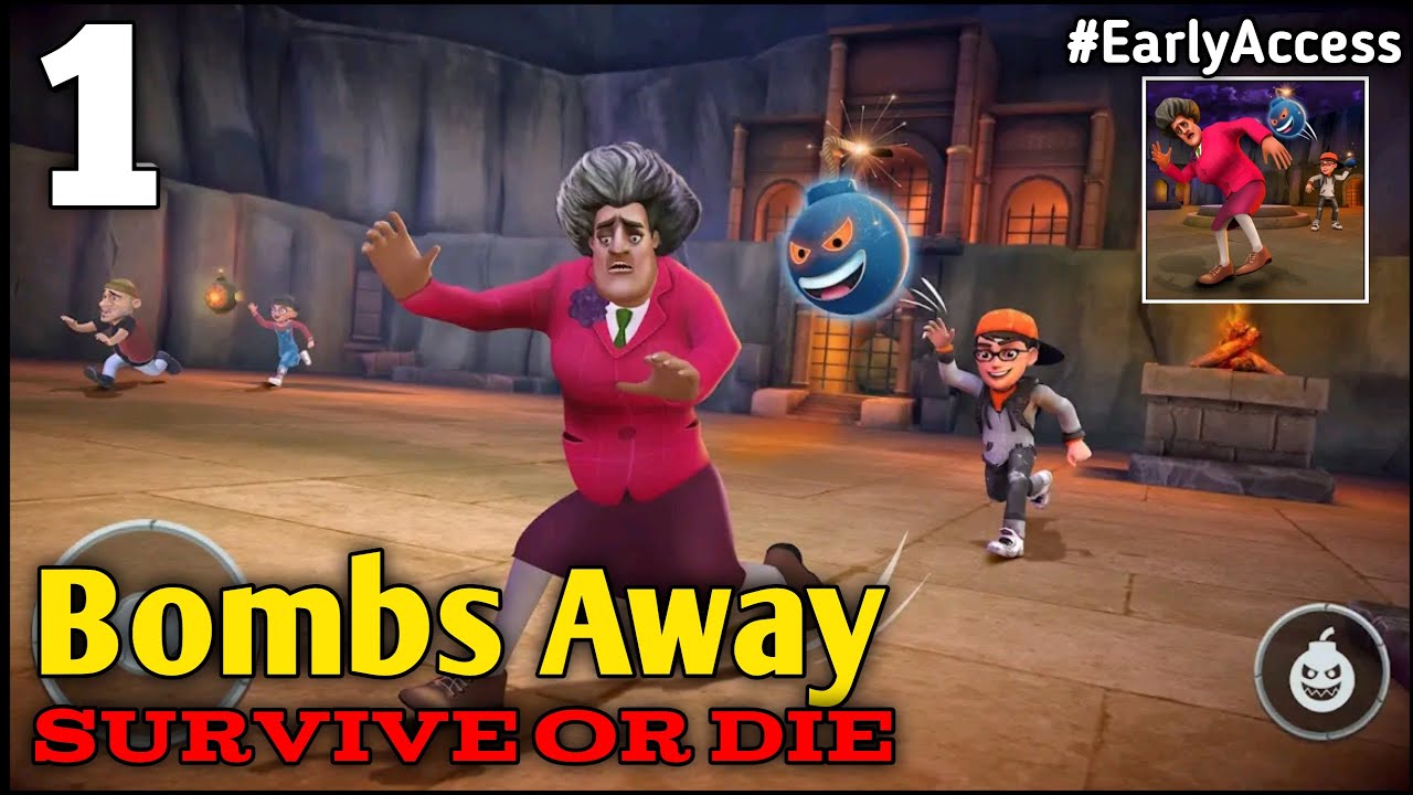 BOMBS EVERYWHERE! Dodge, Attack & Survive in Bombs Away || New Z & K ...