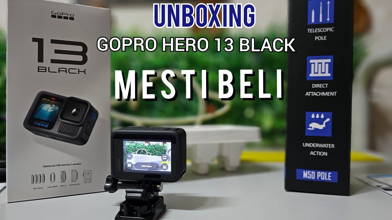 GOPRO HERO 13 BLACK [ 5.3K 60 FPS BUST SLO - MO + 4K - HDR HYPERVIEW ...