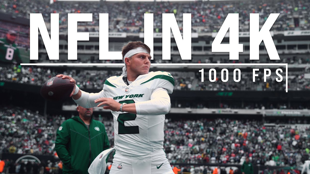 Shooting an NFL Game With a Phantom Camera | 4k 1000FPS | New York Jets ...