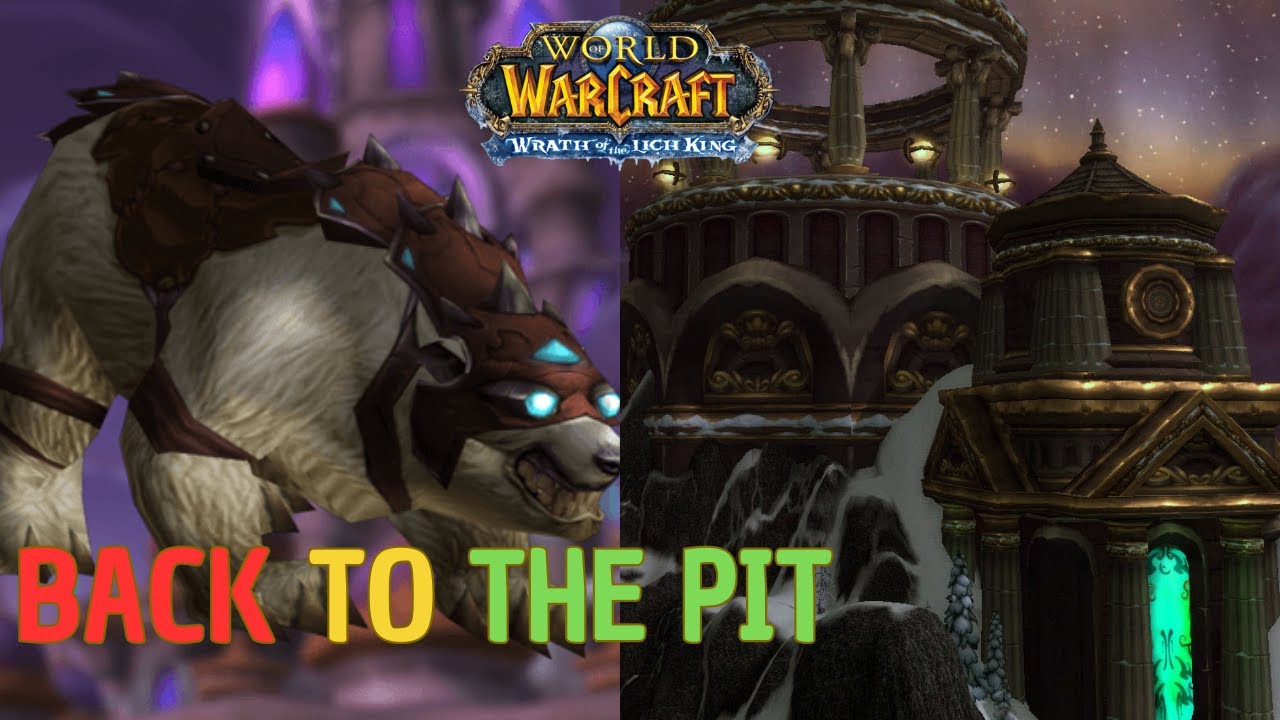 World Of Warcraft "BACK TO THE PIT" Quest in Storm Peaks - YouTube