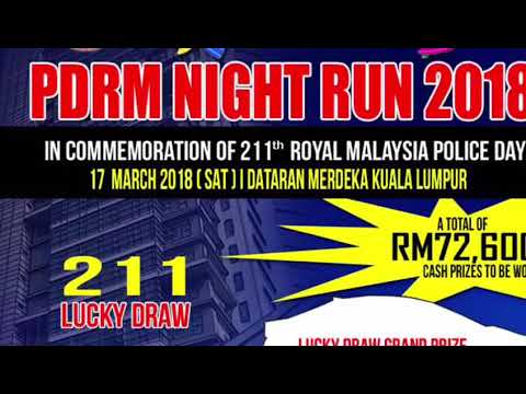 [#HariPolis211] JOM SAKSIKAN TEASER PDRM NIGHT RUN 2018 - YouTube