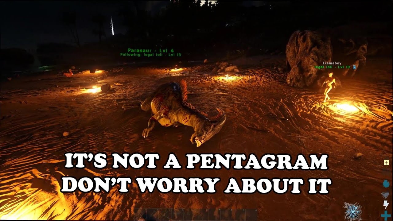 If Ark was real life everyone would use me as a sacrifice - YouTube