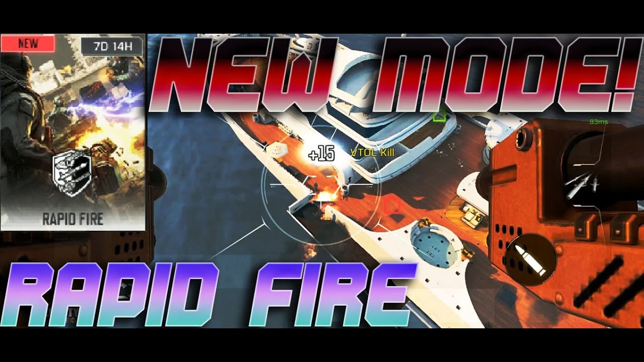 *NEW* "RAPID FIRE" mode in Call of Duty Mobile - YouTube