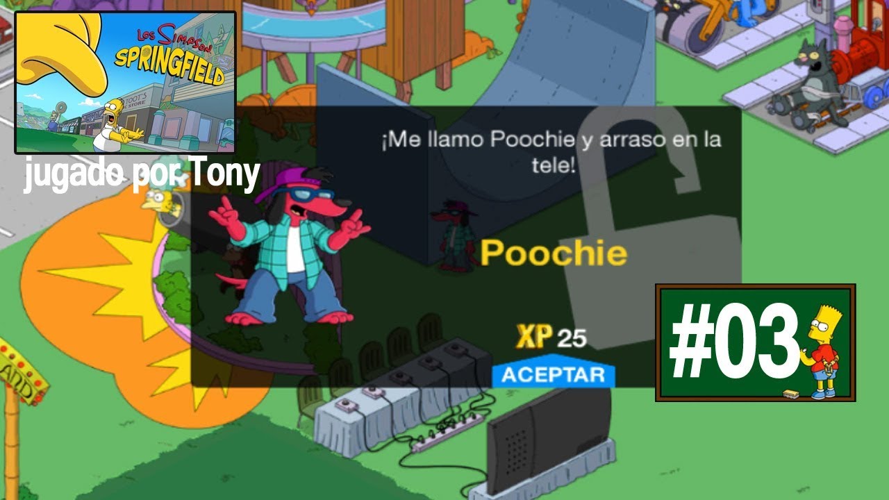 Los Simpson Springfield "Los Días de Perros de Poochie, Capítulo 3 ...
