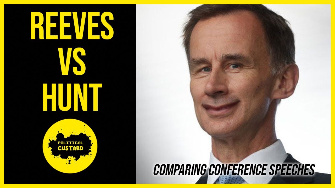 Rachel Reeves Vs Jeremy Hunt: Conference Speech Comparison (Part 1 ...