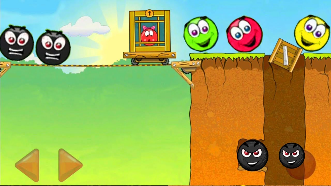 COLOR FUSION RED HERO BALL 3 EPIC WALKTHROUGH GAMEPLAY RED HERO BALL 3 ...