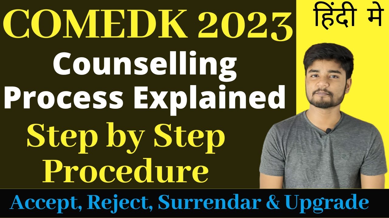 COMEDK 2023 Counselling Process Explained Roundwise | Documents ...