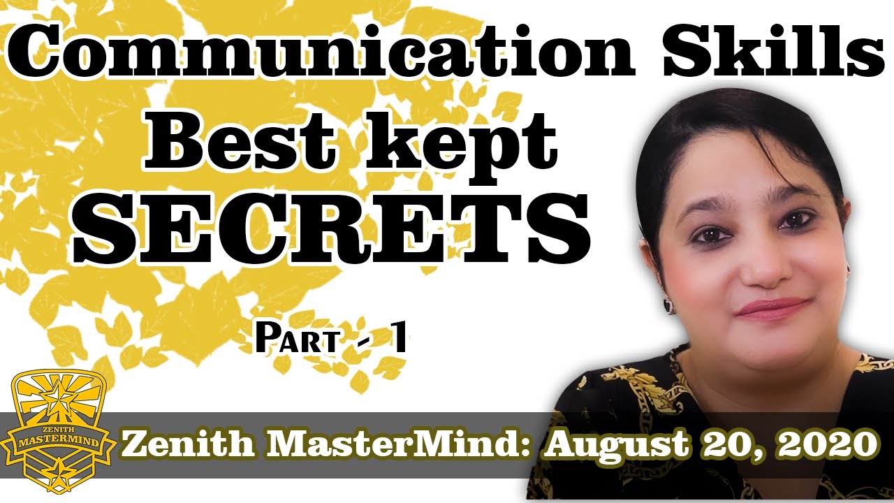 Best Kept Secrets of Communication Skills | The Zenith MasterMind ...