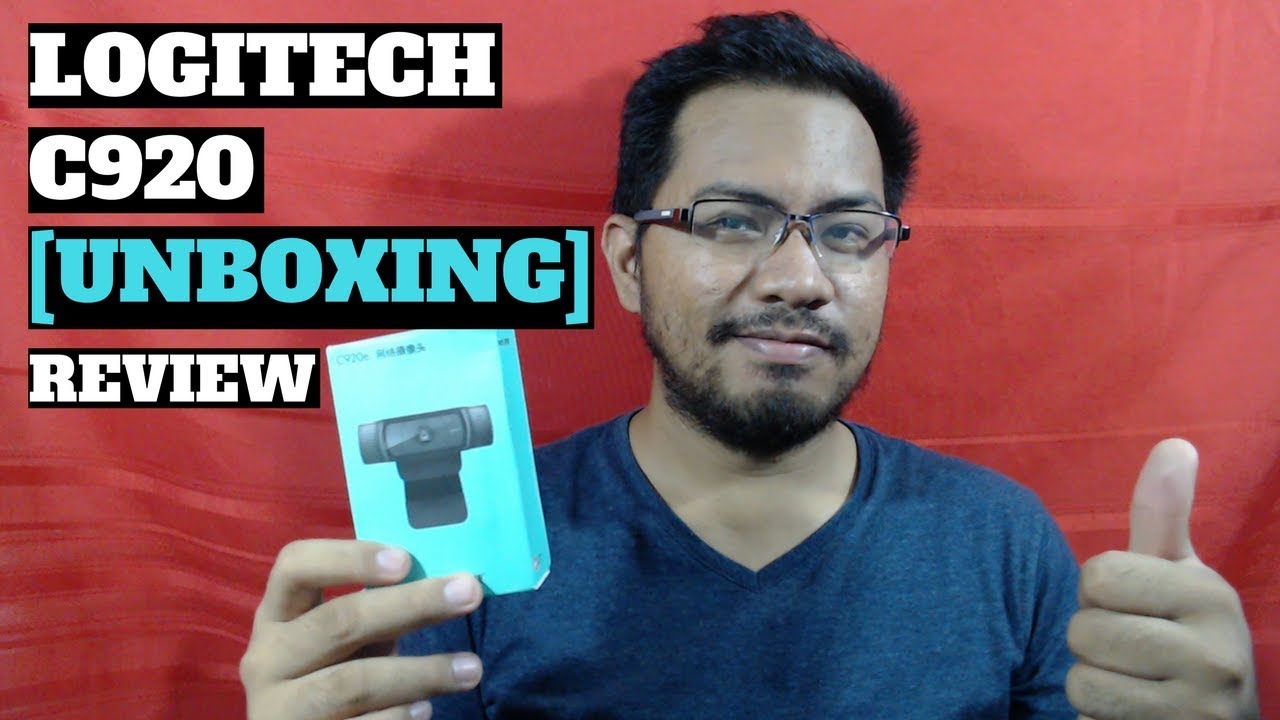 LOGITECH HD PRO WEBCAM C920e/C920: My New Webcam!! [UNBOXING] - YouTube