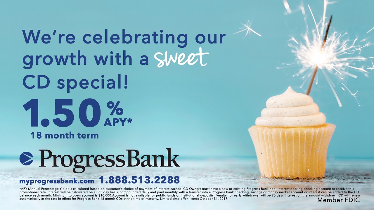 Progress Bank CD Special - YouTube