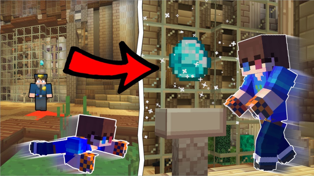 The ULTIMATE Diamond Heist In Minecraft! - YouTube