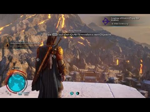 Shadow of war attacking fort - YouTube