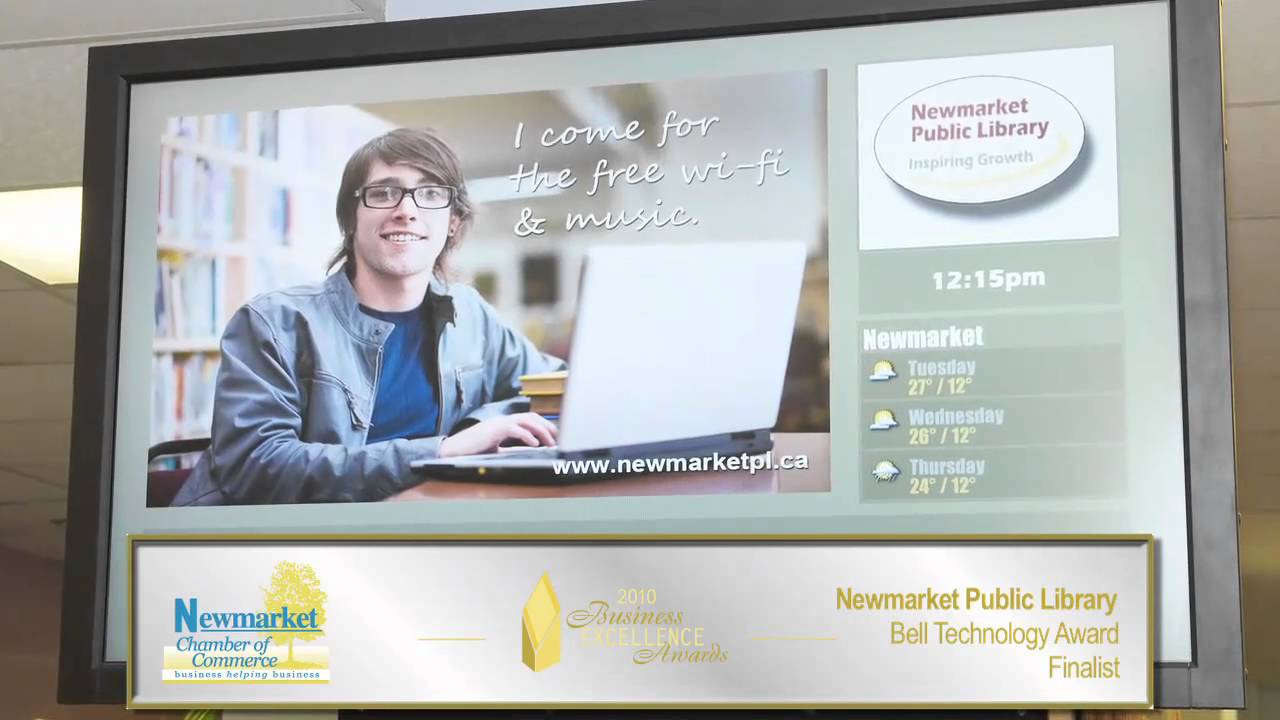 Newmarket Public Library - YouTube