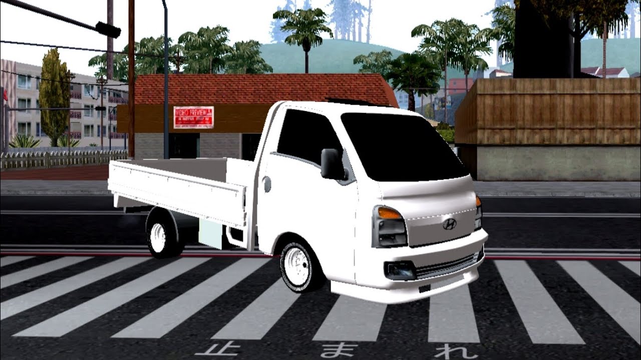 [SHARE] HYUNDAI H100 MOD FOR GTASA DFF ONLY BY EDM #viral - YouTube