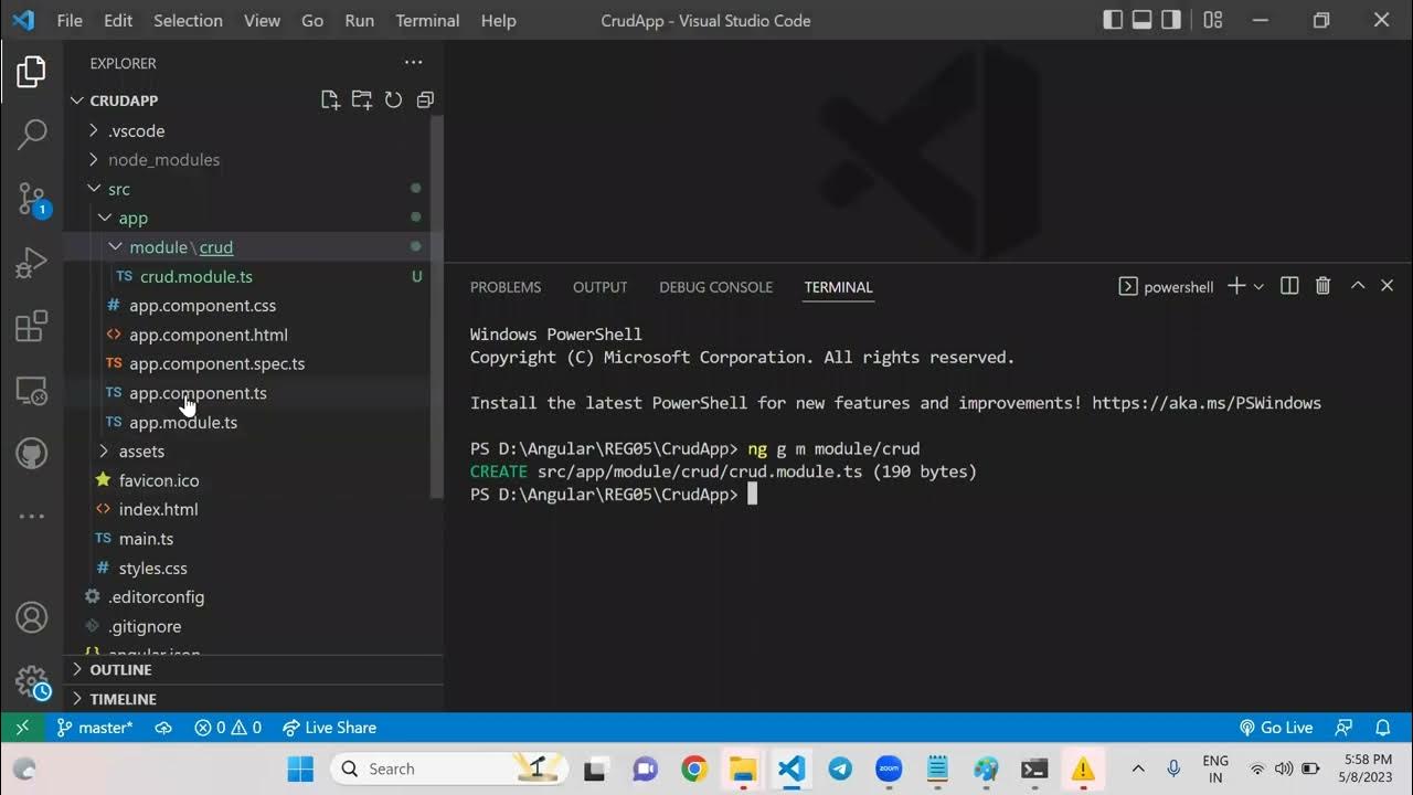 Angular | Crud Operation| Mocking with Json | PART-2 - YouTube