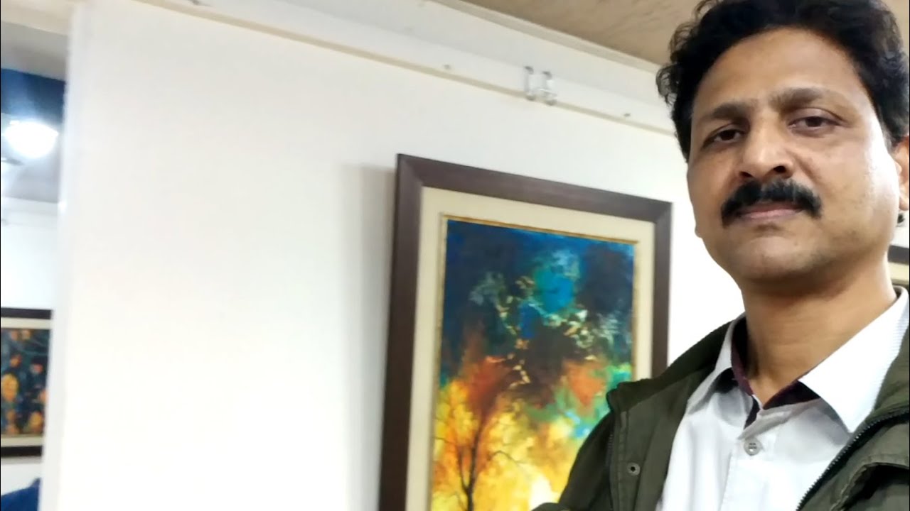 Muhammad Ali Ghauri in Vision Art Gallery - YouTube