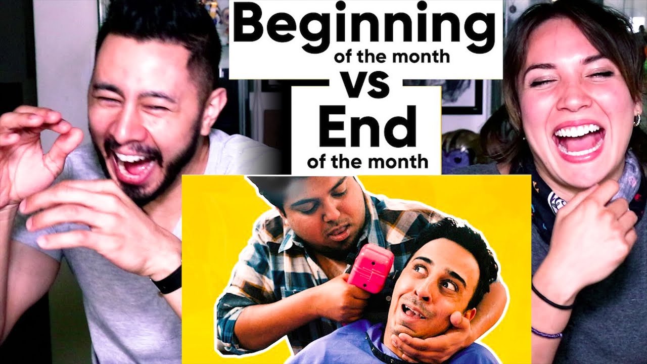 JORDINDIAN Beginning of the Month Vs End of the Month | Reaction | Jaby ...