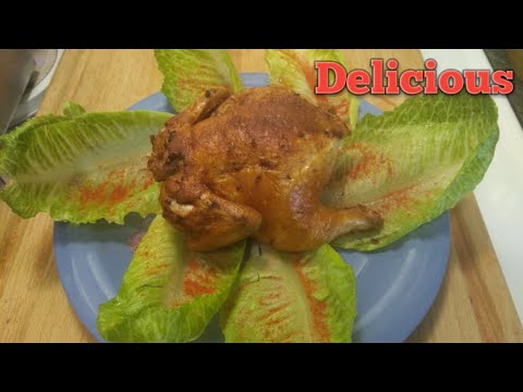How to Cook Deep Fried Mustard Cornish Hen - YouTube