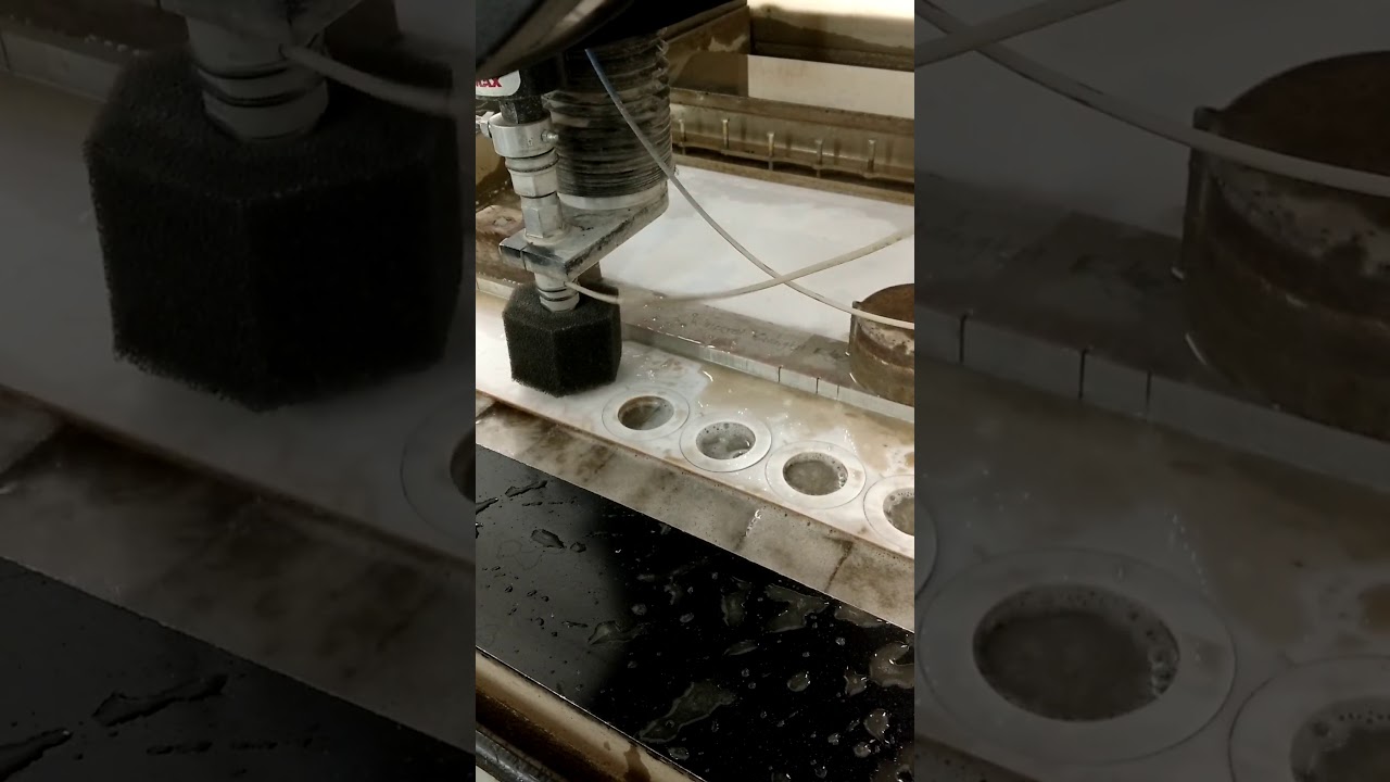 Waterjet Cutting Delrin - Kirco Precision - YouTube