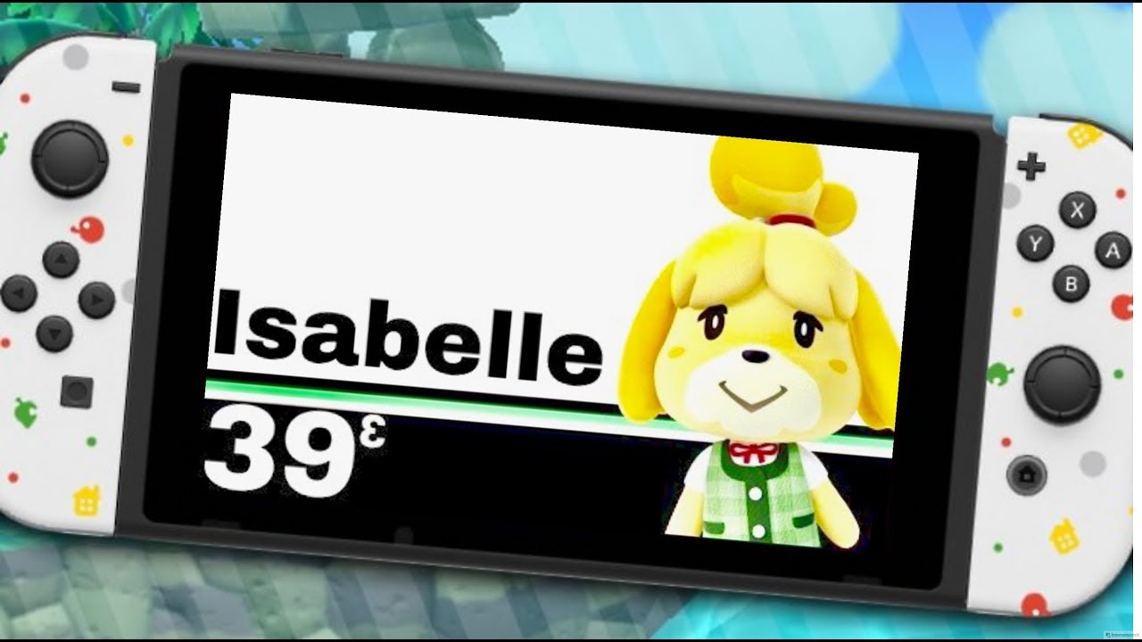 Super Smash Bros Ultimate Isabelle as playable fighter ?????? - YouTube