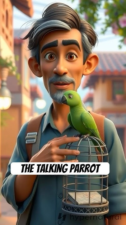 The Talking Parrot story and subscribe for more videos #english # ...
