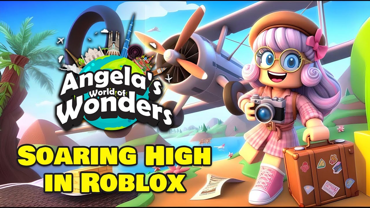 Soaring High in Roblox: Angela's Ultimate Airplane Adventure | Angela's ...