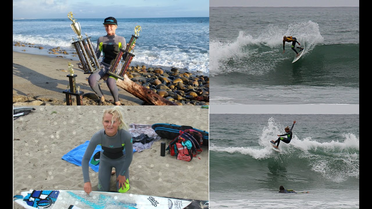 Bryce, Surfing, West Coast Championships Highlights, 2016: WSA - YouTube