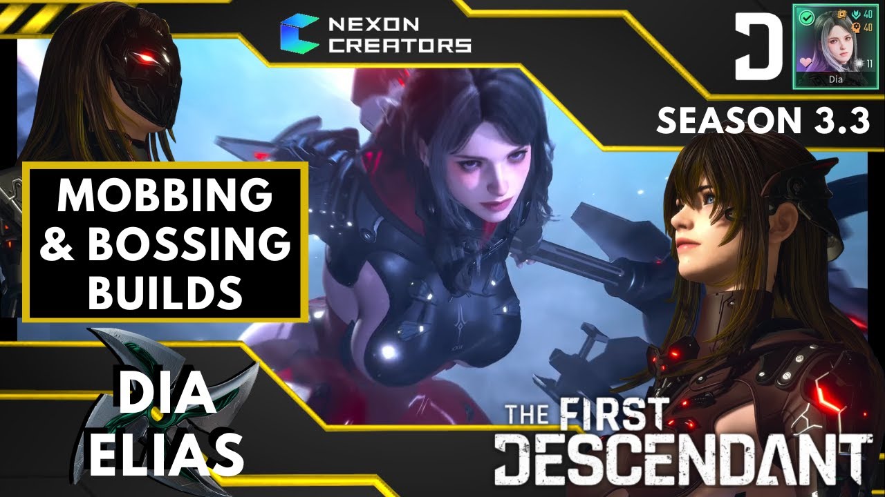 Dia Mob & Boss Builds - Descendant Build - The First Descendant - 3rd ...