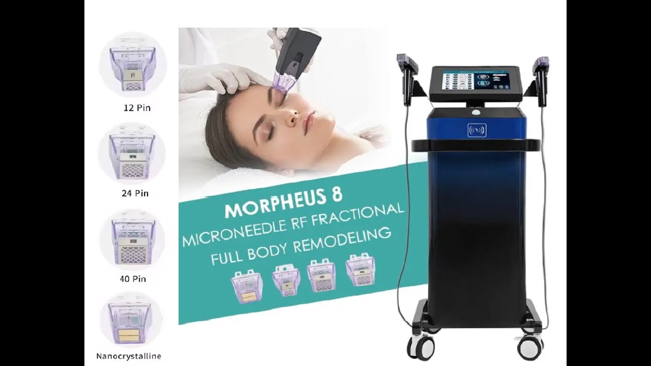 Morpheus 8 machine / Morpheus microneedle RF machine - YouTube