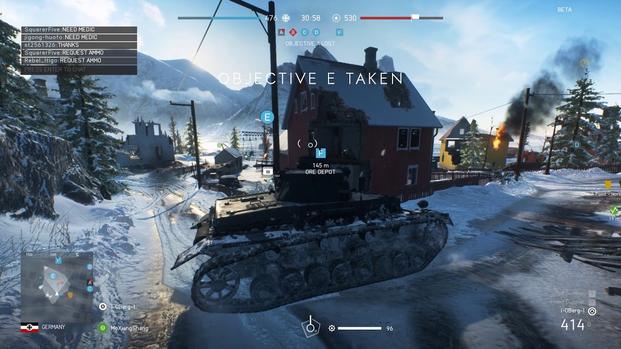 BFV OPEN BETA : MY FIRST GAME AND GREAT COMEBACK !! (BEST SQUAD ...