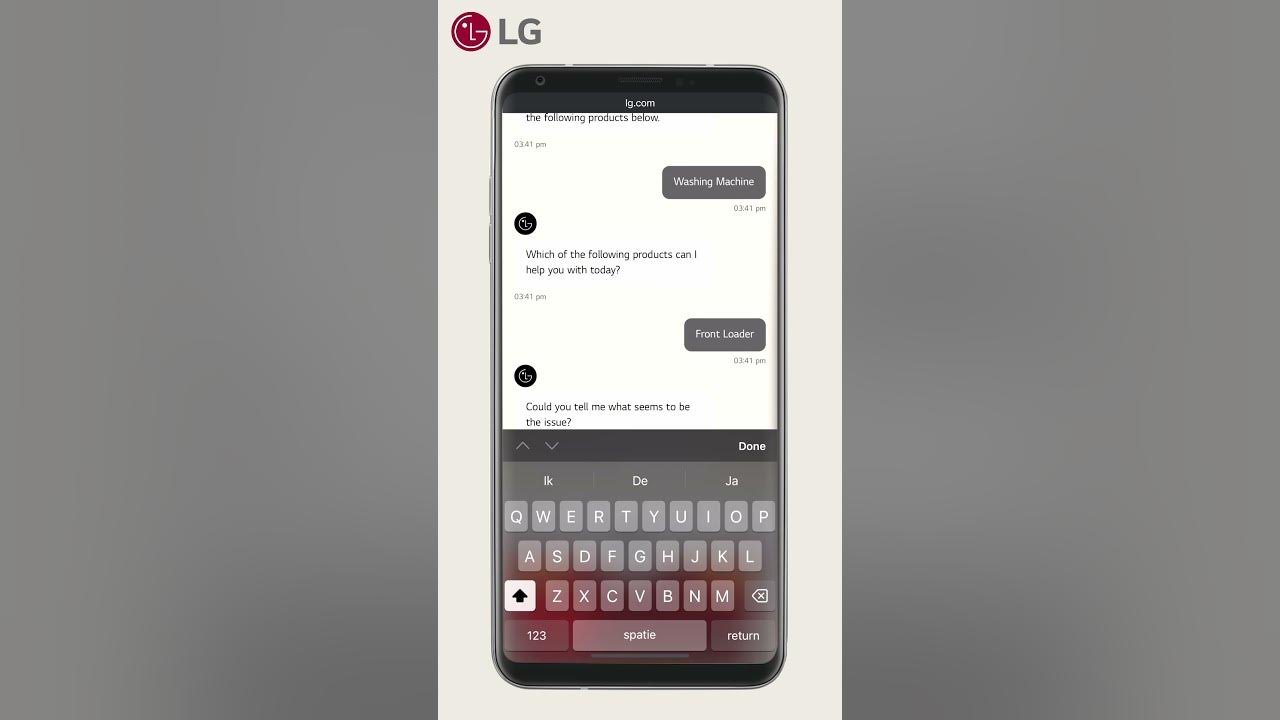 [LG Service] - LG Chatbot - YouTube