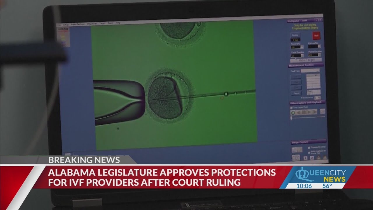 Alabama lawmakers approve IVF protection for providers - YouTube