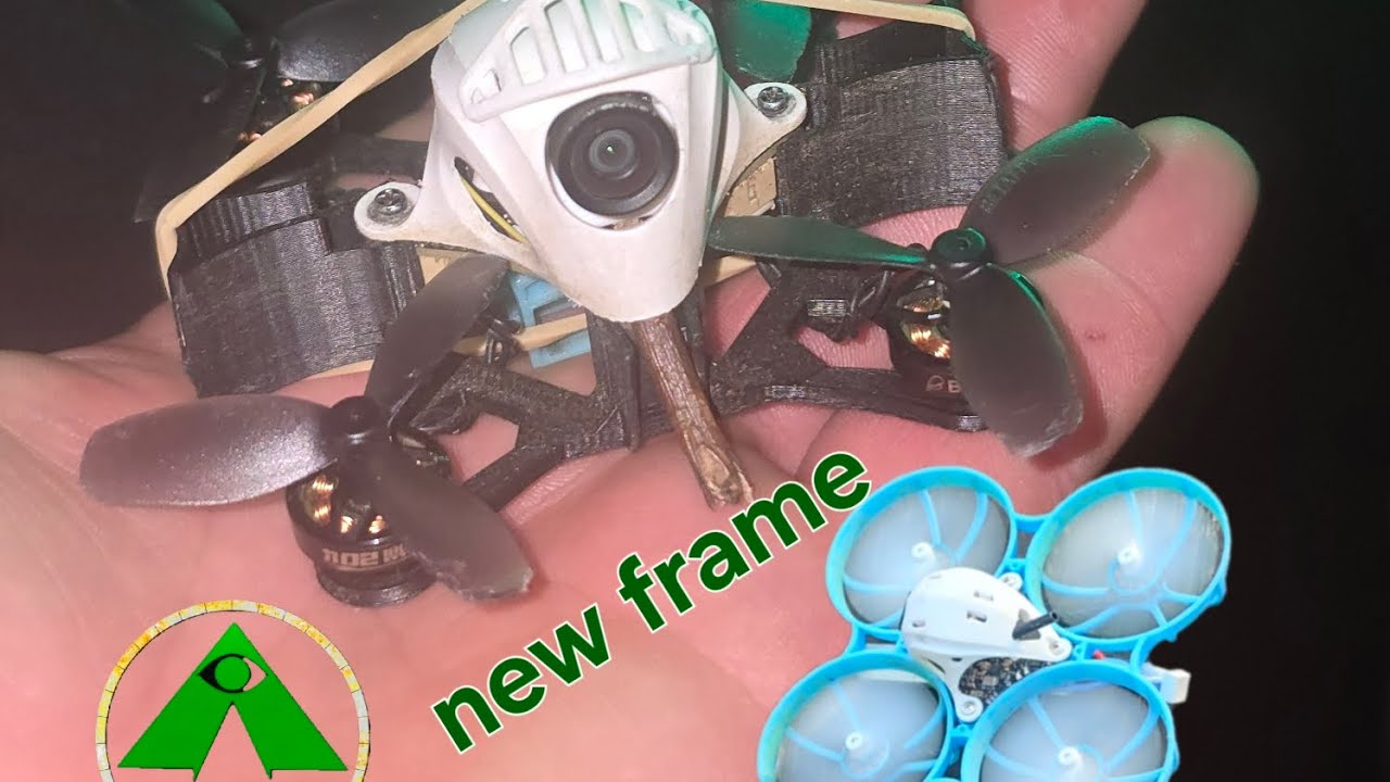 3D printed a FPV frame - YouTube