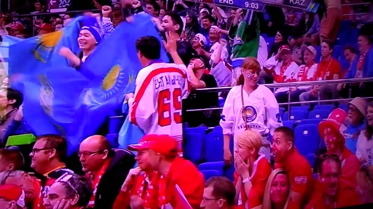 Roman Savchenko Kazachstan 40 meter Goal IIHF World Championship Moscow ...