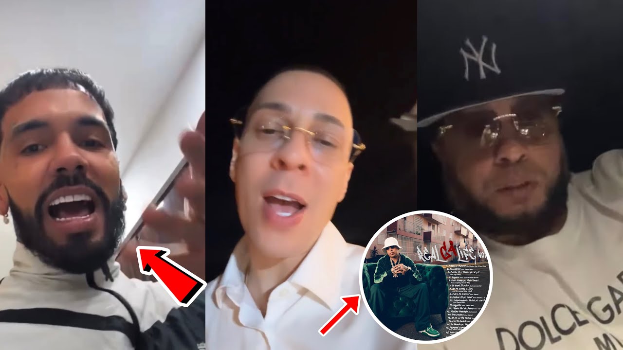 Anuel Baby Rasta y Tempo Reaccionan al Nuevo Album de Ñengo Flow “RealG ...