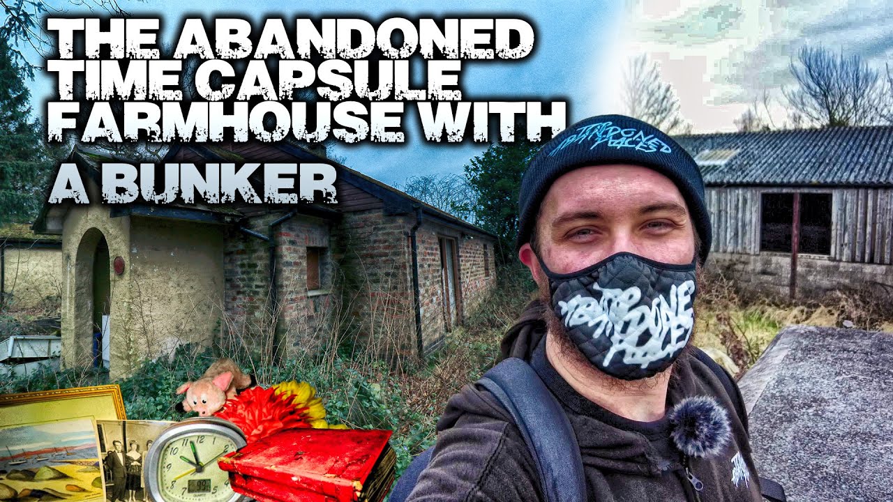 The ABANDONED TIME CAPSULE FARMHOUSE WITH A HIDDEN BUNKER!!!! - URBEX ...