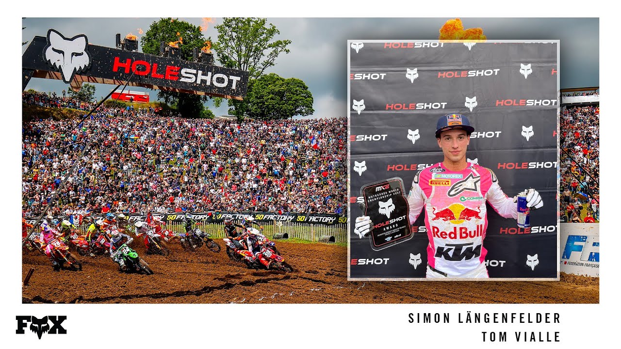 FOX Holeshot | MX2 | Monster Energy MXGP of France 2022 #MX2 #motocross ...