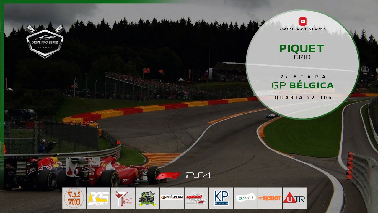 DRIVE PRO SERIES - CATEGORIA PIQUET - T4 - E2 - GP BÉLGICA - NARRAÇÃO ...