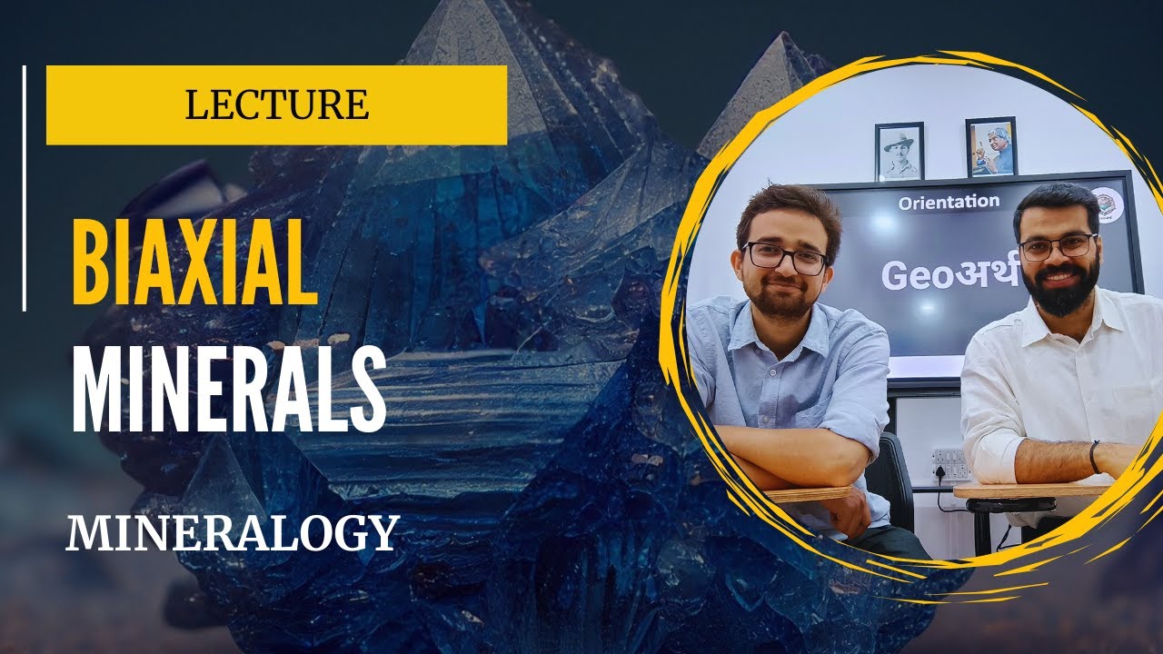 How to Identify the Optic Sign of Biaxial Minerals - YouTube