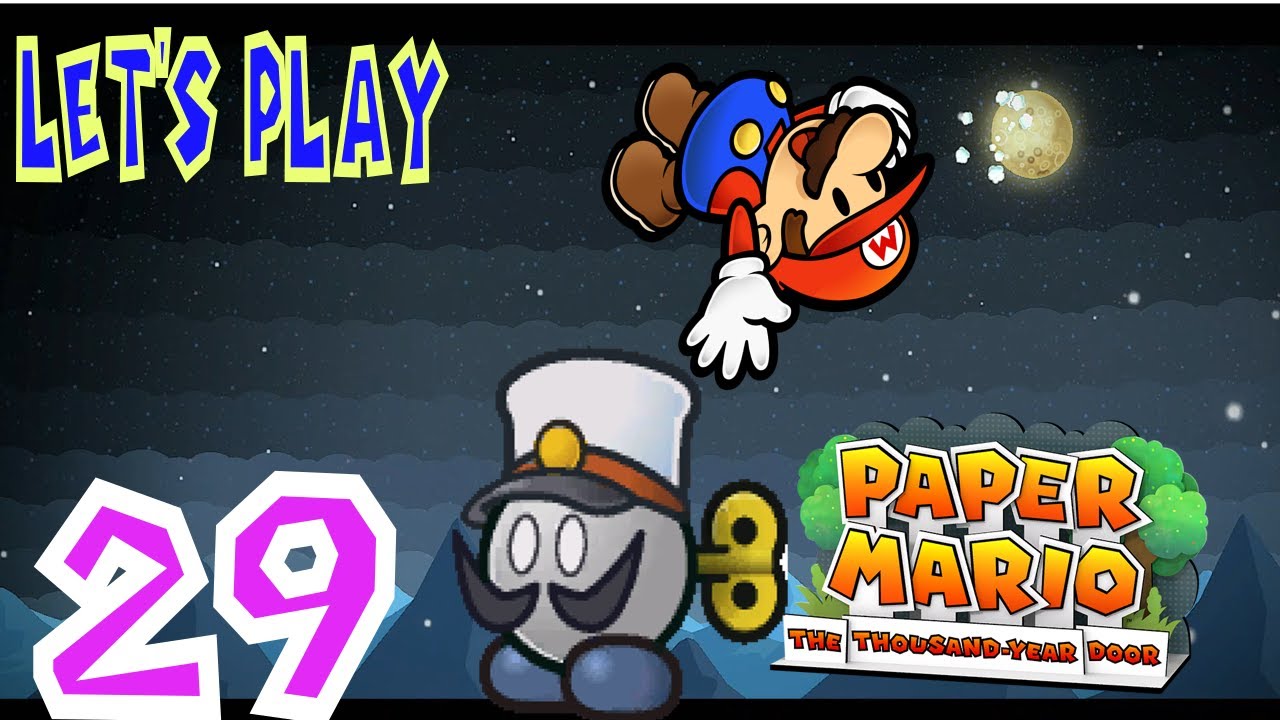 Let's Play Paper Mario: The Thousand-Year Door Remake part 29 POW ZAP ...
