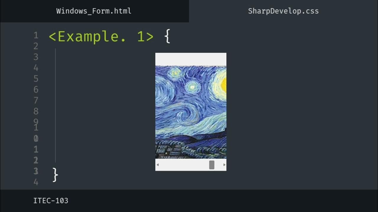 HScrollBar - C# Windows Forms Control - YouTube