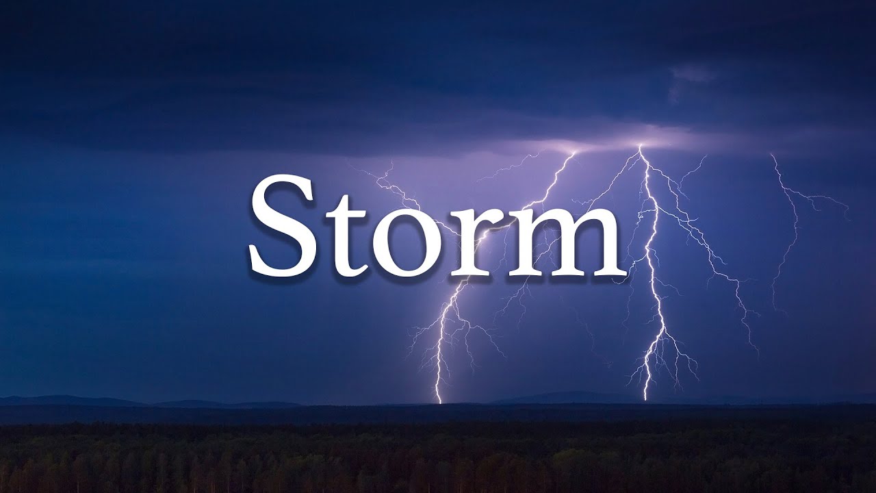 Storm sound for relaxation 🌩 - YouTube
