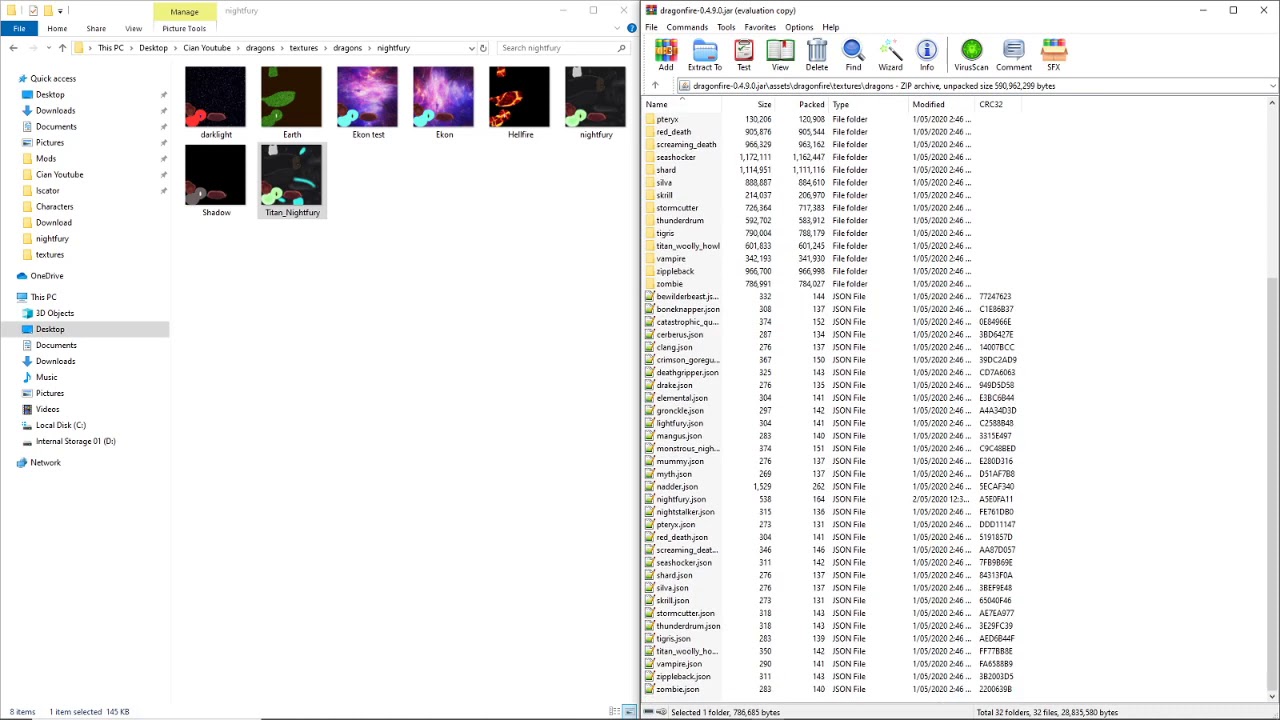 Dragonfire May update texture tutorial - YouTube