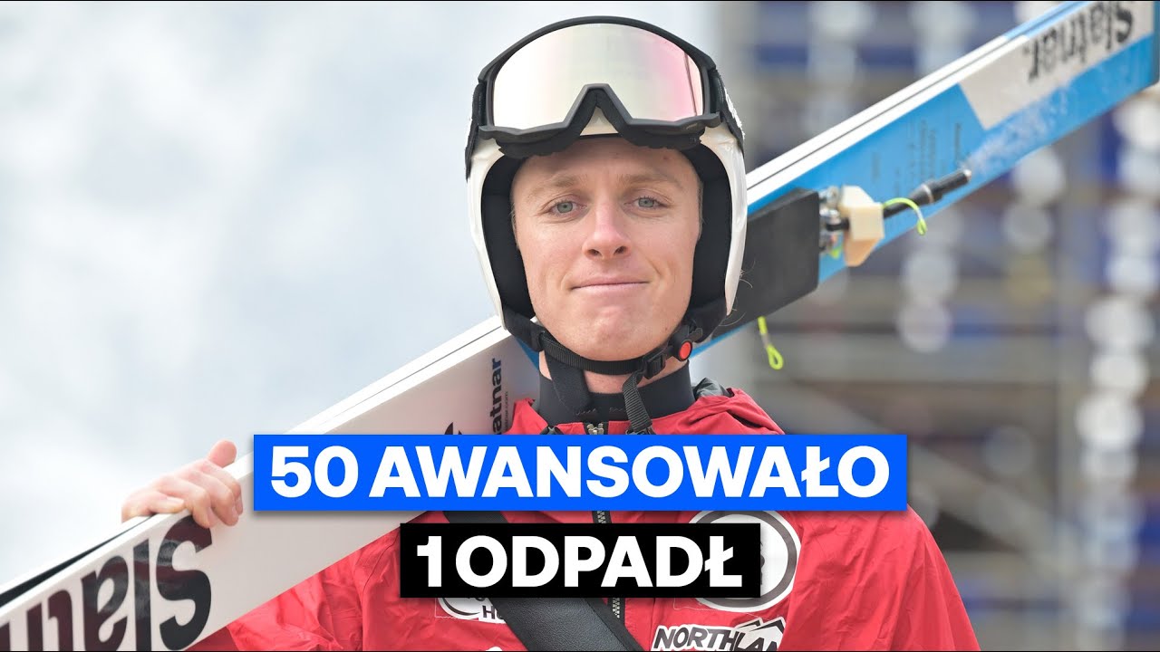 Decker Dean JEDYNYM skoczkiem, który NIE zakwalifikował się do konkursu ...