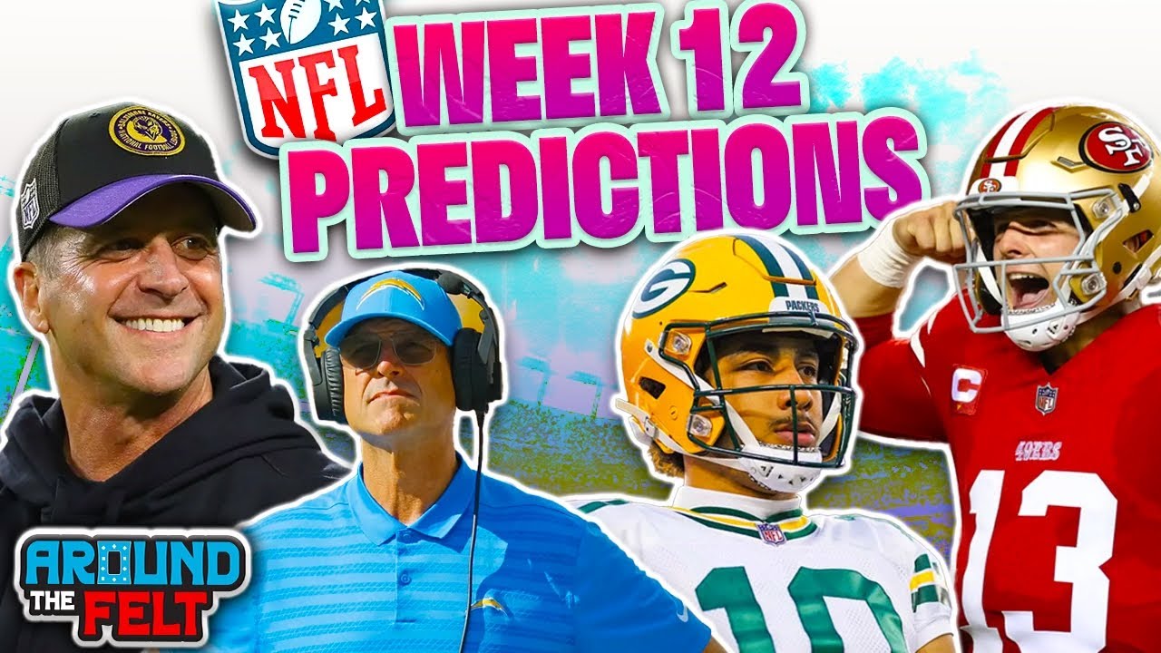 NFL Week 12 Predictions - YouTube