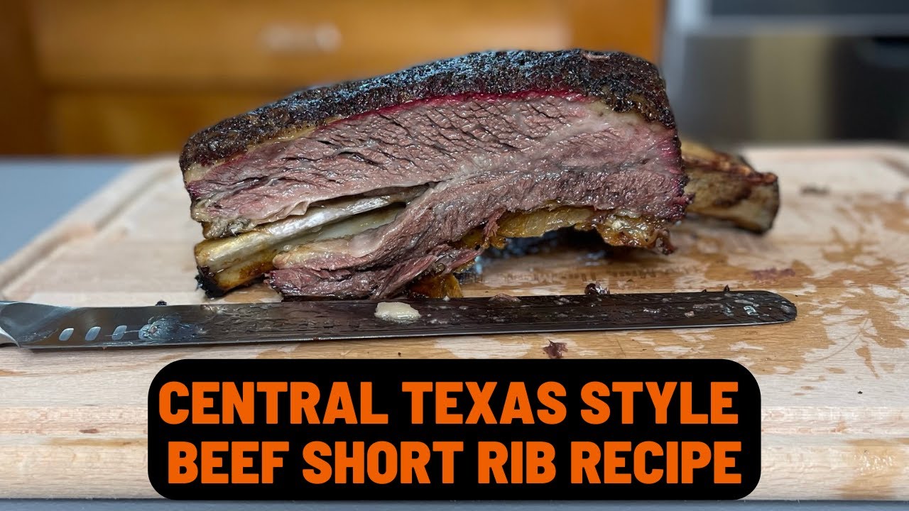 Central Texas Style Beef Short Rib Recipe: The Best Beef Short Ribs ...