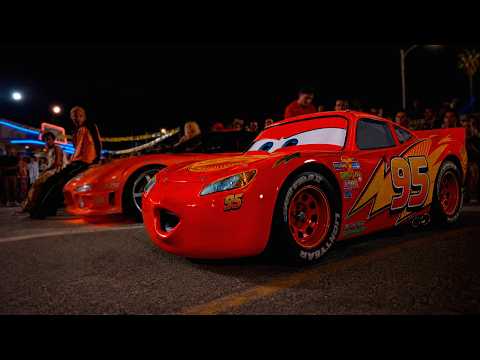 Lightning McQueen joins 2 Fast 2 Furious Race