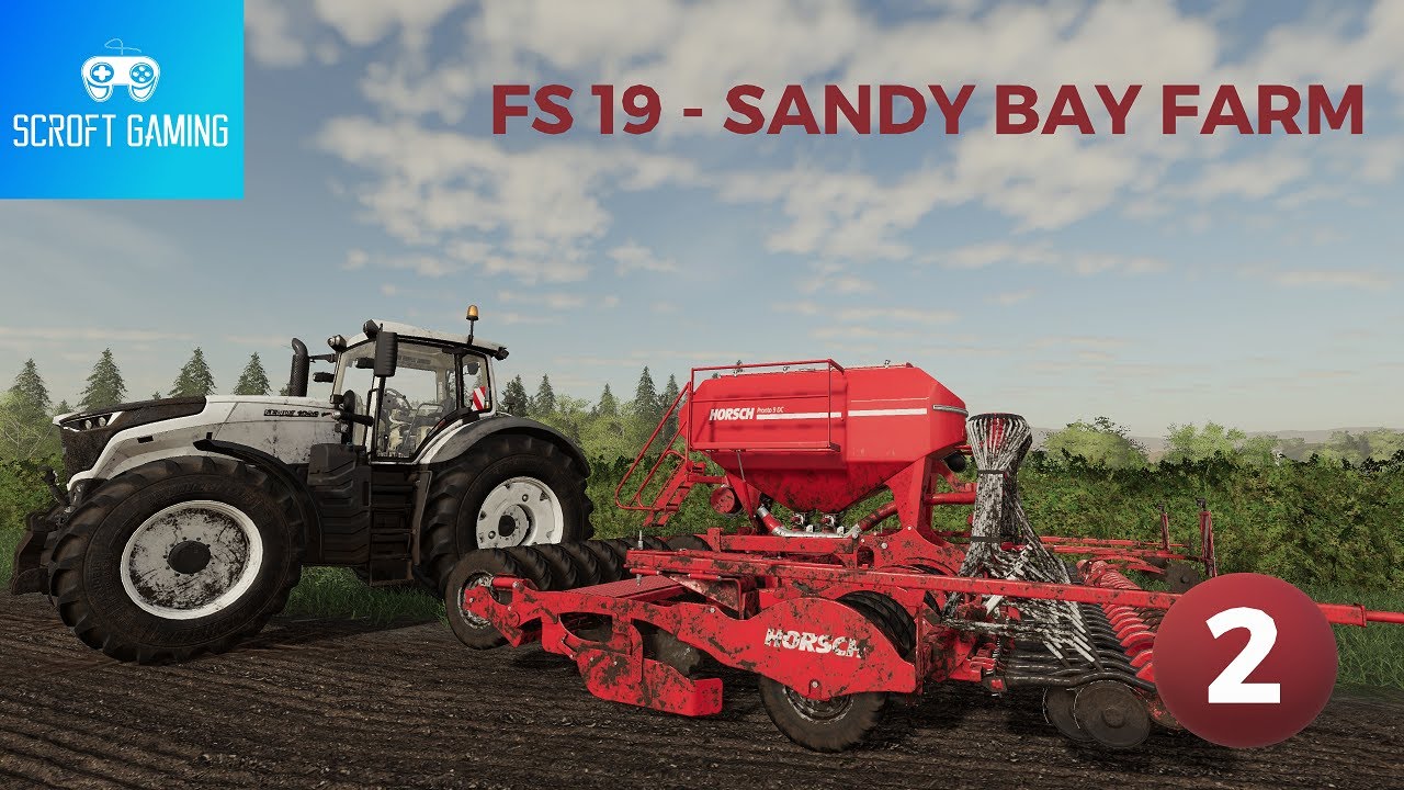 DOING SOME FIELD WORK - Sandy Bay Farm 2 - YouTube